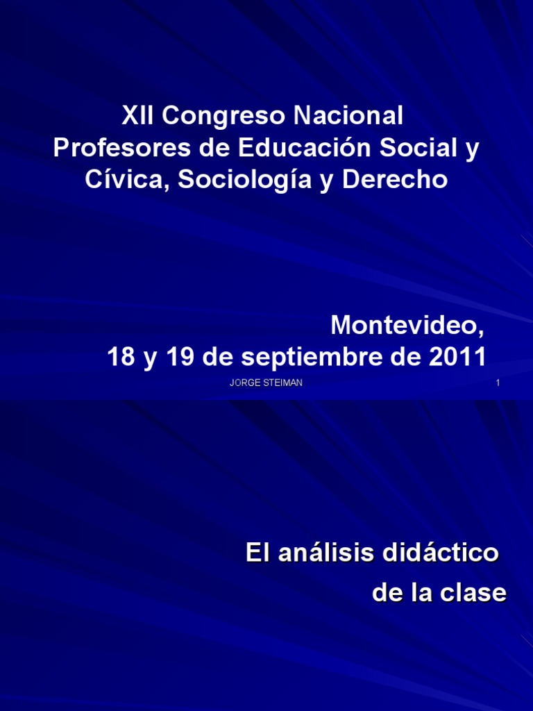 Steiman | Descargar gratis PDF | Enseñando | Maestros