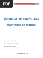 Eaton 9130: Service Manual | PDF | Power Inverter | Power Supply