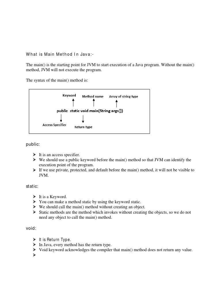 Java Basic Data Driven Pdf Method Computer Programming Class