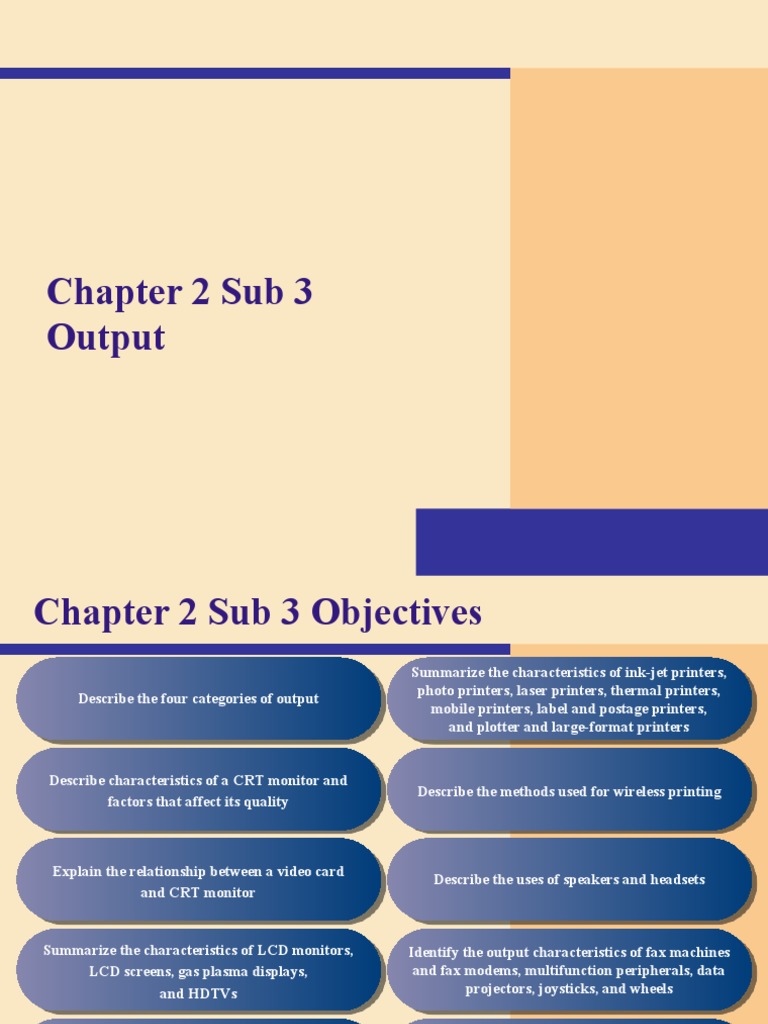 Lecture2c Output Pdf Computer Monitor Printer Computing