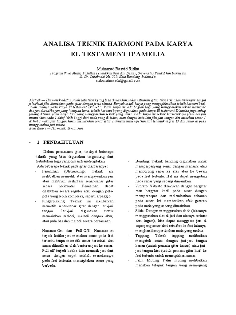 JURNAL UAS MUSIC FOR MEDIA-Muhamad Rasyid Ridha-2005198 | PDF