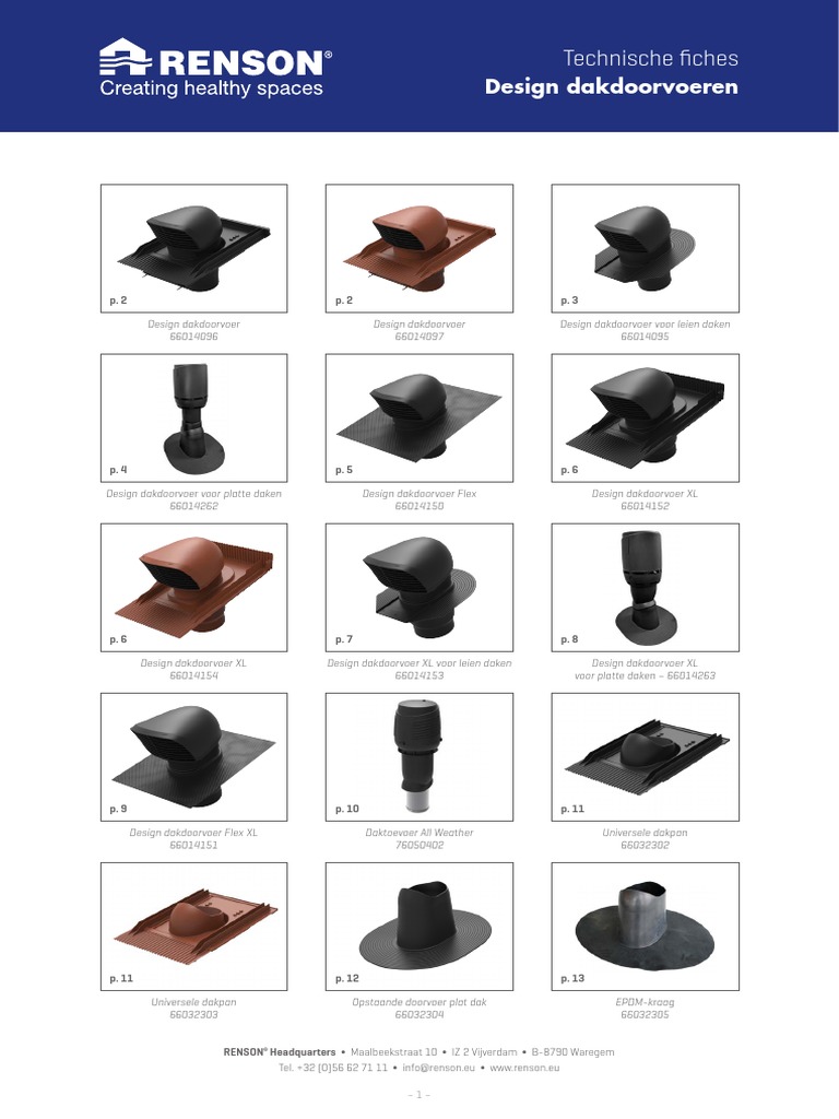 NL Techn Fiche Dakdoorvoeren | PDF