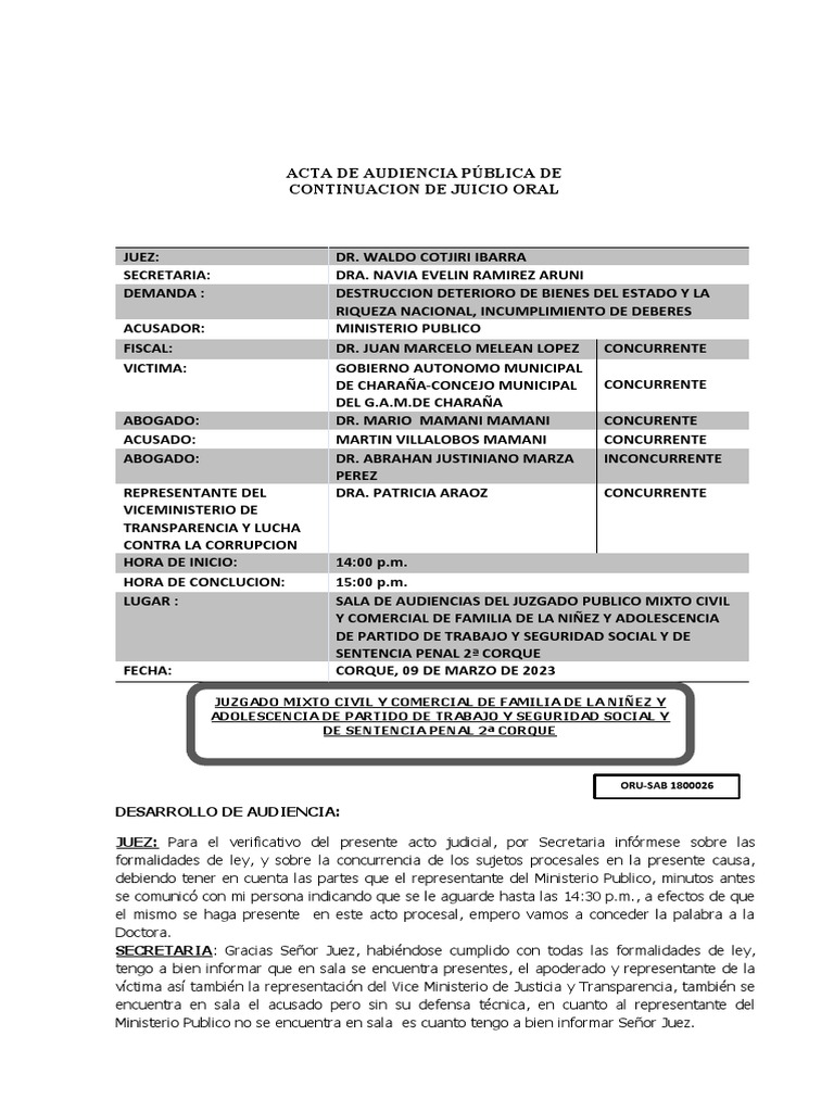 Martin Villalobos | PDF | Fiscal | Juez