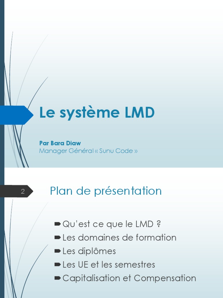 Systeme LMD | PDF