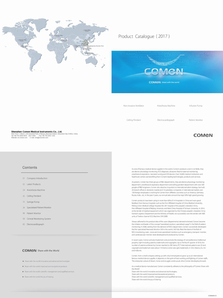 COMEN Products Catalogue | PDF