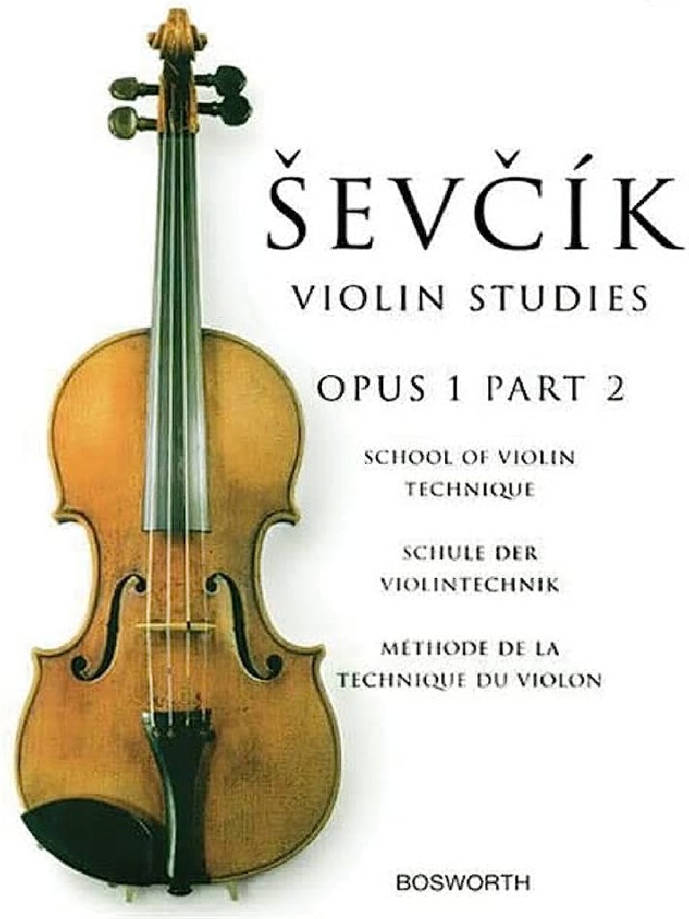 Sevcik School of Violin Technique Op.1 Book2 For Violin | PDF