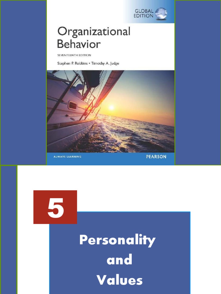 Chapter 5 OB Personality and Values | PDF | Extraversion And Introversion | Human Development