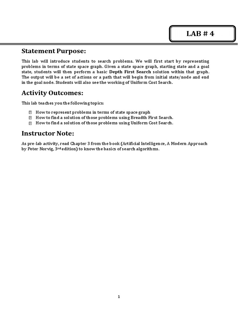 Lab 4 - DFS | PDF | Combinatorics | Mathematical Logic