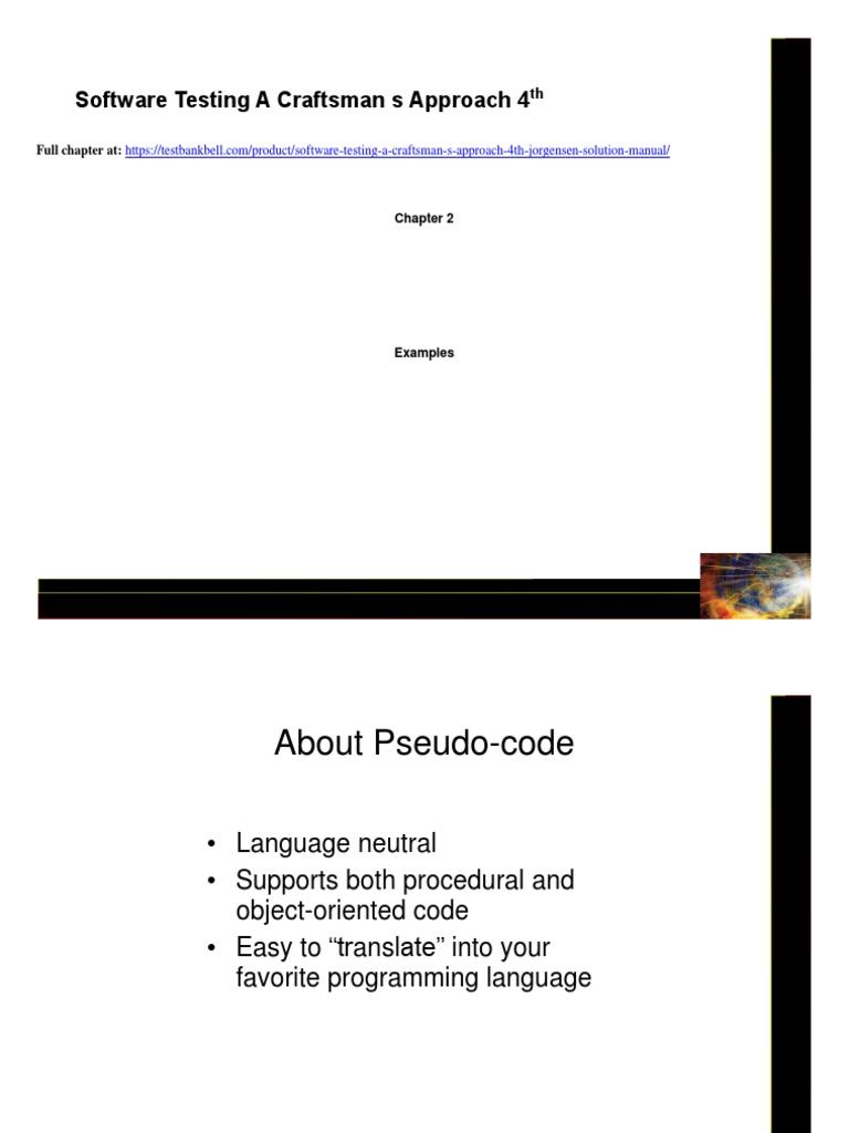 Software Testing A Craftsman S Approach 4th Jorgensen Solution Manual ... Software Testing A Craftsman S Approach 4th Jorgensen Solution Manual ...