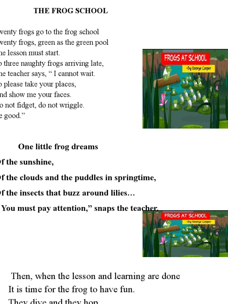 The Frog School | PDF
