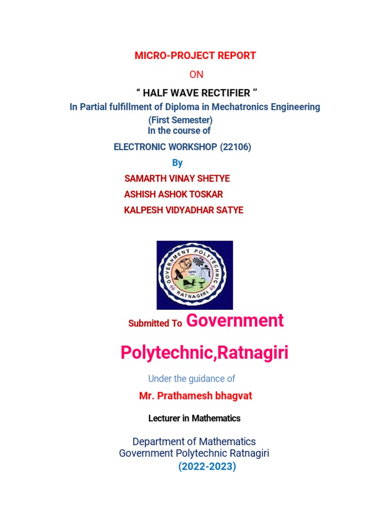 MWO Microproject | PDF | Science & Mathematics | Computers