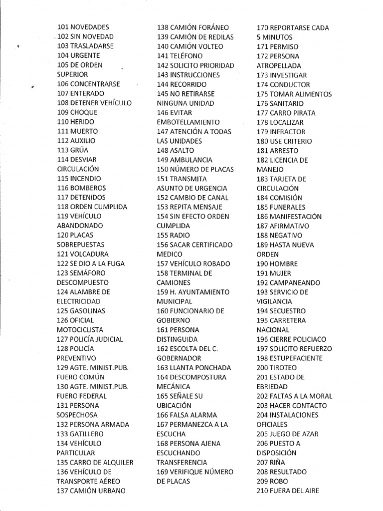 Claves Policiales | PDF