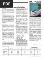 Laboratory Acid and Base Chemical Cap Color Chart: Lab Chemical Bottles ...