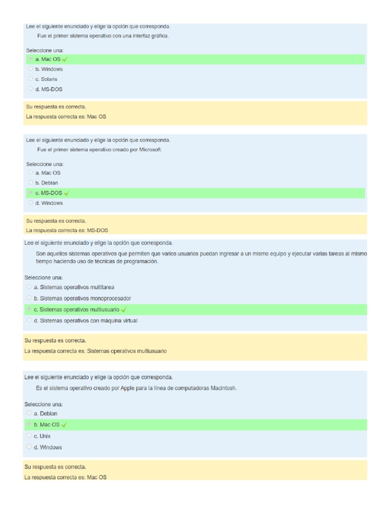 Fundamentos de Sistemas Operativos v2 - Ejercicio 1. Sistemas Operativos | PDF