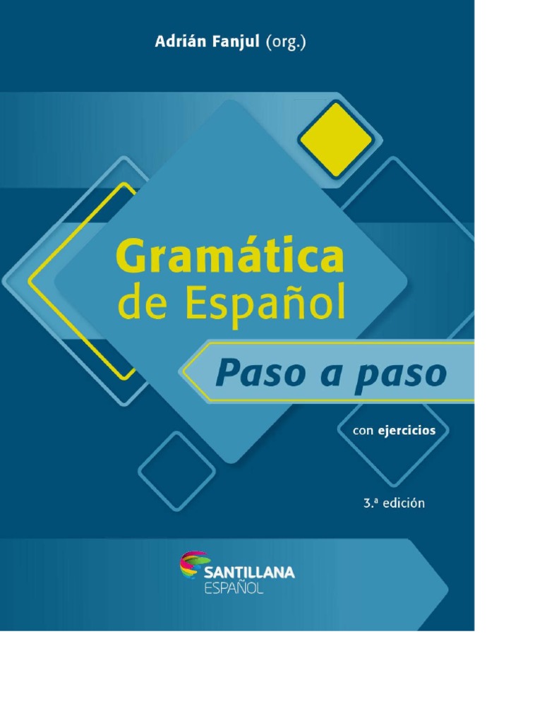Gramatica de Espanhol Paso A Paso PDF Free | PDF