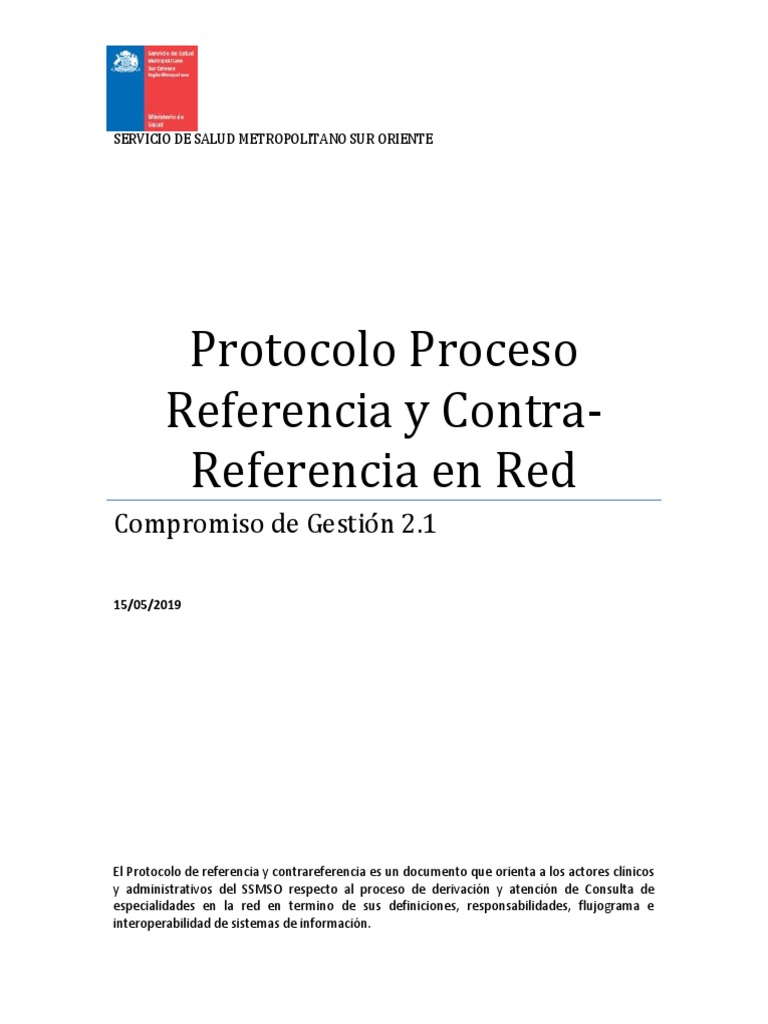 Protocolo R CR COMGES 2 SSMSO v0.2 | PDF | Hospital | Neurología