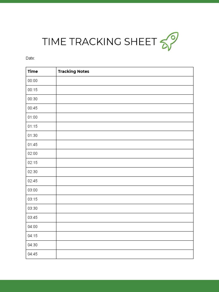 Time Tracking Pdf Pdf