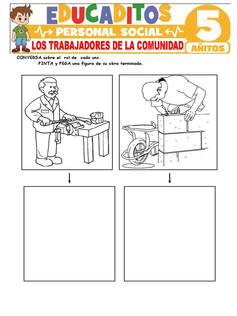 Los Trabajadores de La Comunidad para Ninos de 5 Anos | PDF