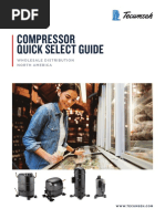 Tecumseh Compressor Model Catalog | PDF | Gas Technologies | Home Appliance