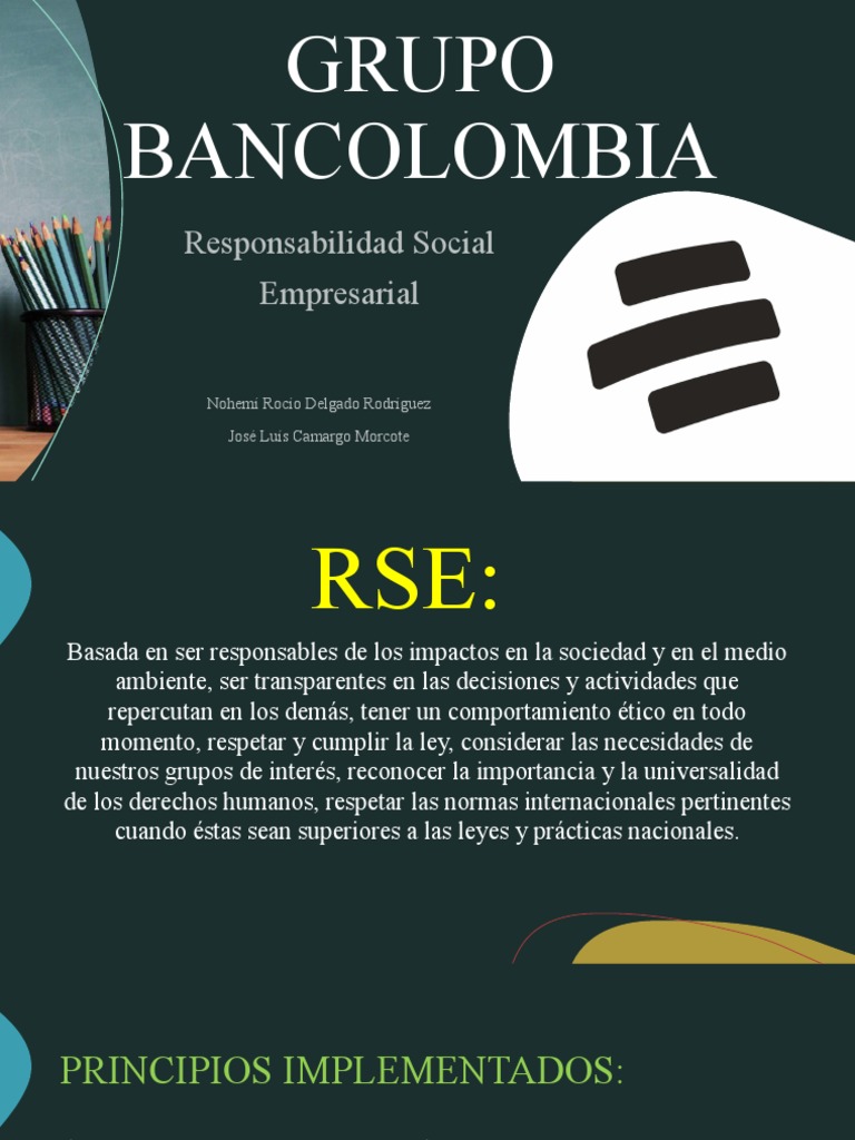 RSE Grupo Bancolombia | PDF