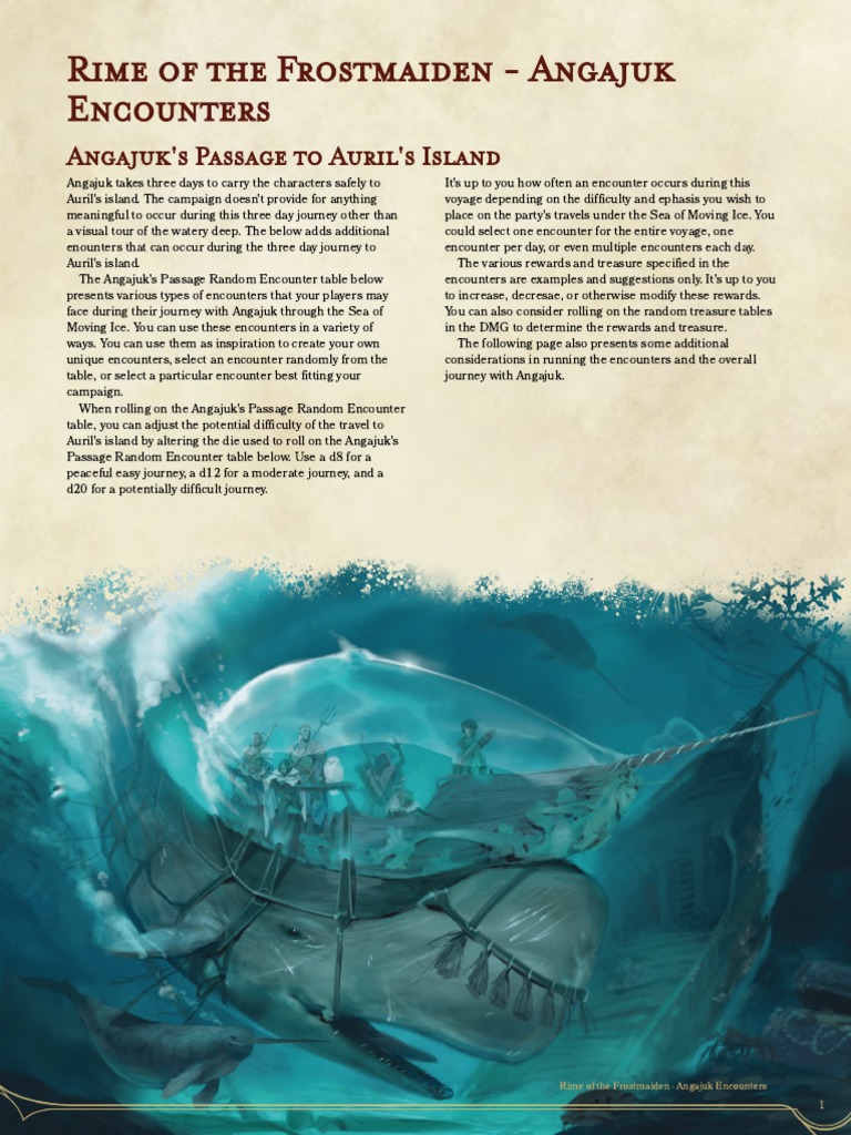 Angajuk Encounters | PDF | Shipwrecks | Sharks