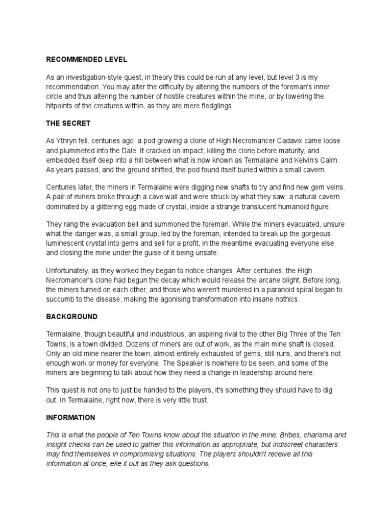 A Beautiful Mine - Upgraded | PDF | Mining