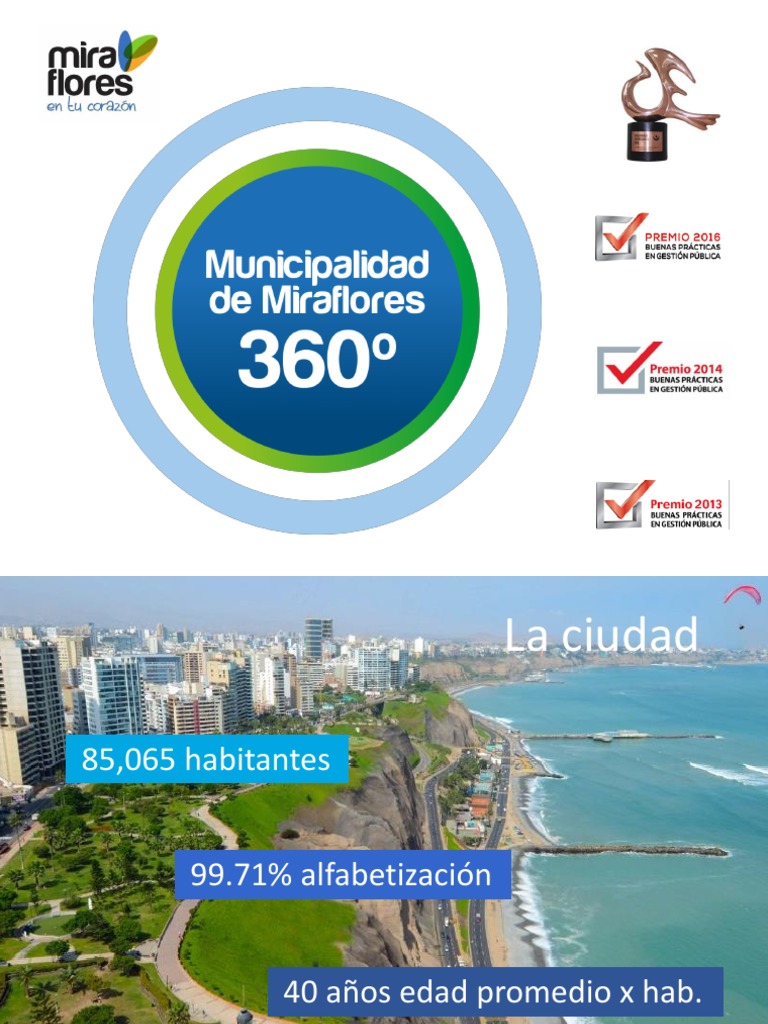 P3 - Miraflores 360 - Ciudades Sostenibles 20.04.17 | PDF | Perú | Programa de las Naciones ...