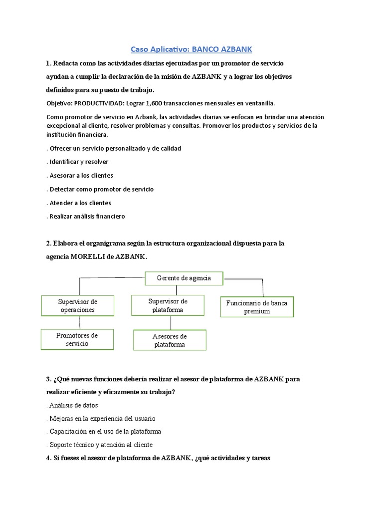 Caso Banco Azbank | PDF