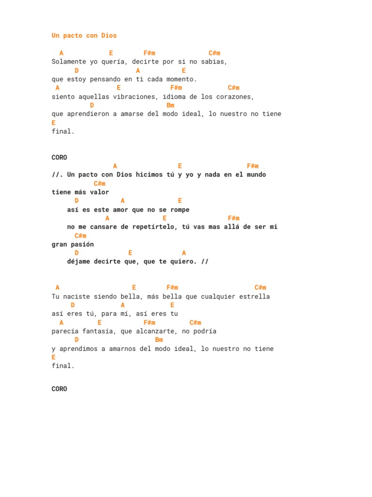 Un Pacto Con Dios | PDF