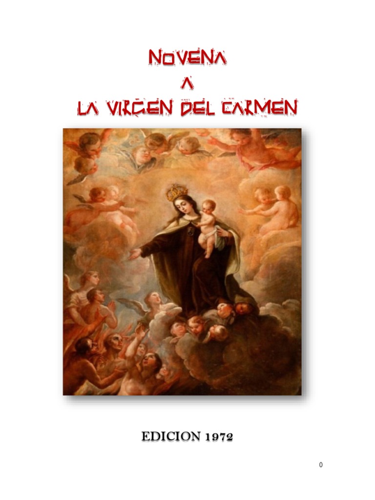 Novena de Las Animas Del Purgatorio Version 1972 | PDF | Purgatorio ... Novena de Las Animas Del Purgatorio Version 1972 | PDF | Purgatorio ...