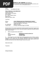 Surat Niat Konvensional-Rundingan Terus | PDF