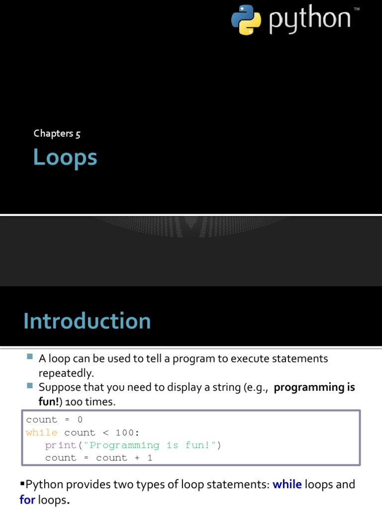 Python Chapter5 | PDF