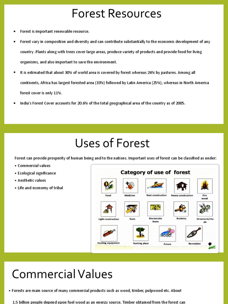Forest Resources Autosaved Pdf Technology Engineering