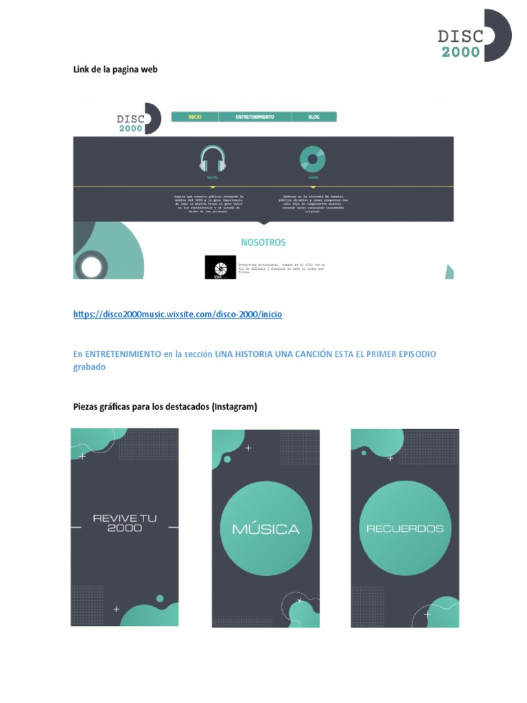 Disco 2000 Adelanto | PDF