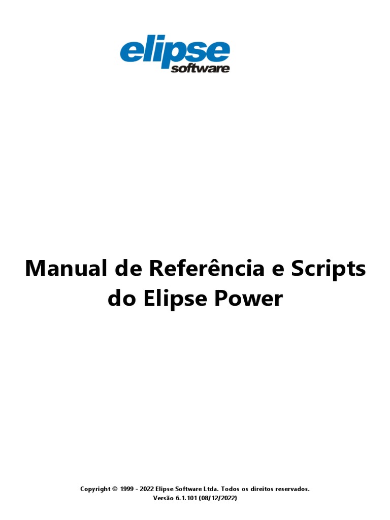 Manual de Referência de Scripts Do Elipse Power (6.1.101) | PDF | Computadores | Tecnologia e ...