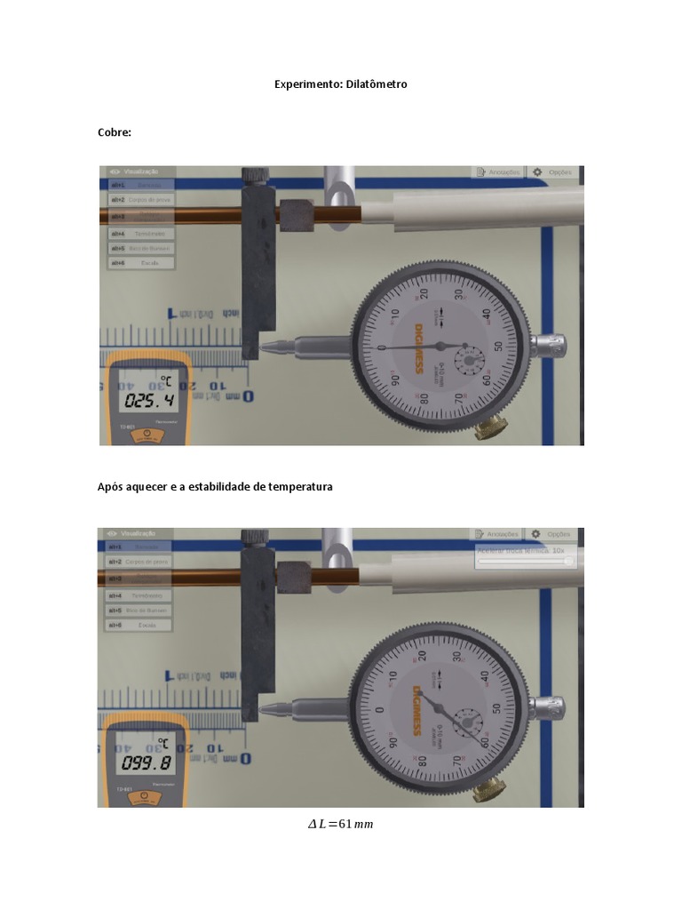 AVC - Unisa - Dilanômetro - Algetec | PDF