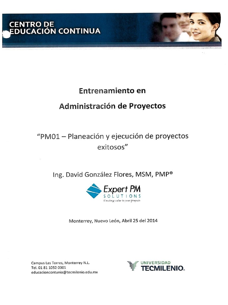 Planeación de Proyectos | PDF
