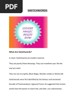 Switch Words | PDF
