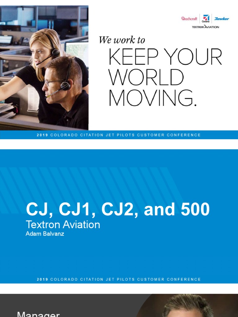 Textron Aviation_CJ, CJ1, CJ2, and 500 Legacy (Final) | PDF