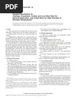 Astm A995 A995m 20 | PDF | Stainless Steel | Steel