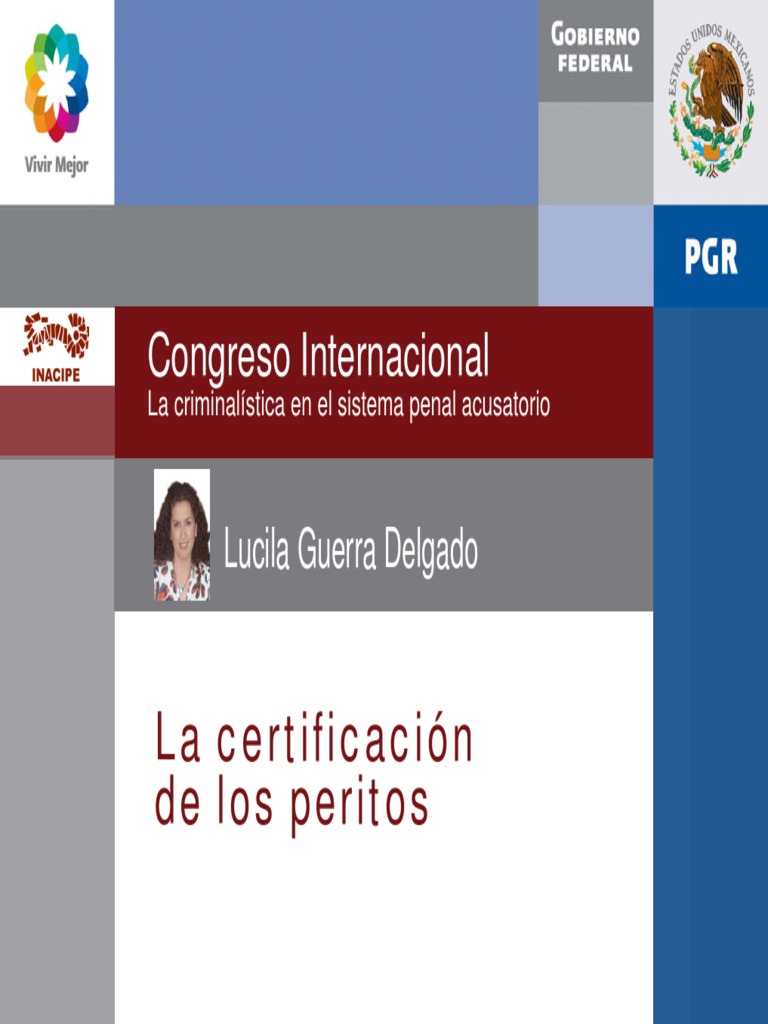 Certificación de Peritos en México | PDF