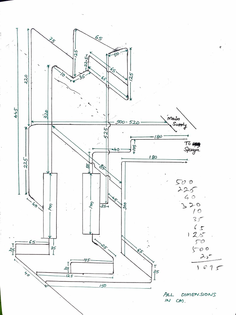 Steam Line - Isometric Drawing | PDF