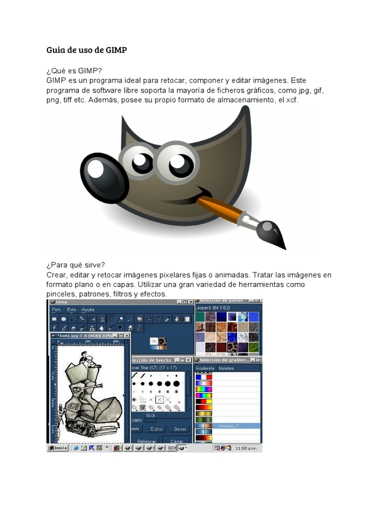 Guia_de_uso_de_GIMP_1 | PDF