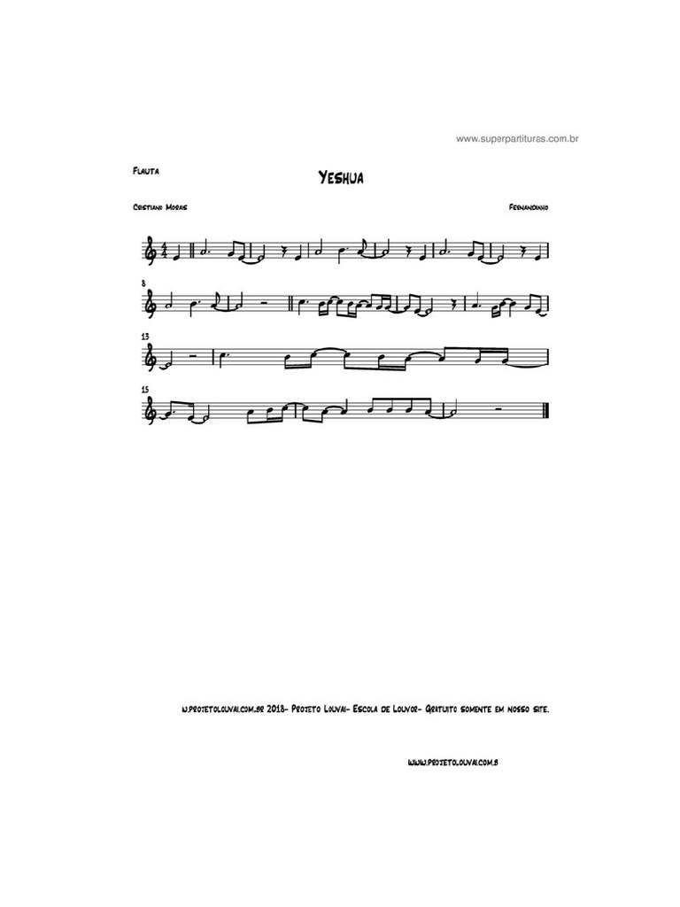 yeshua sax alto | PDF