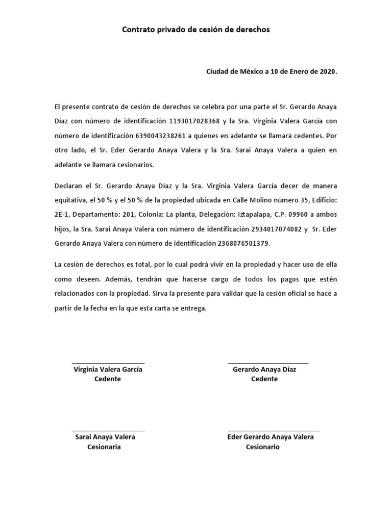 Contrato Pa Firma | PDF