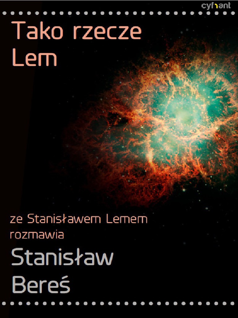 Stanisław Lem, Stanisław Bereś - Tako Rzecze Lem | PDF