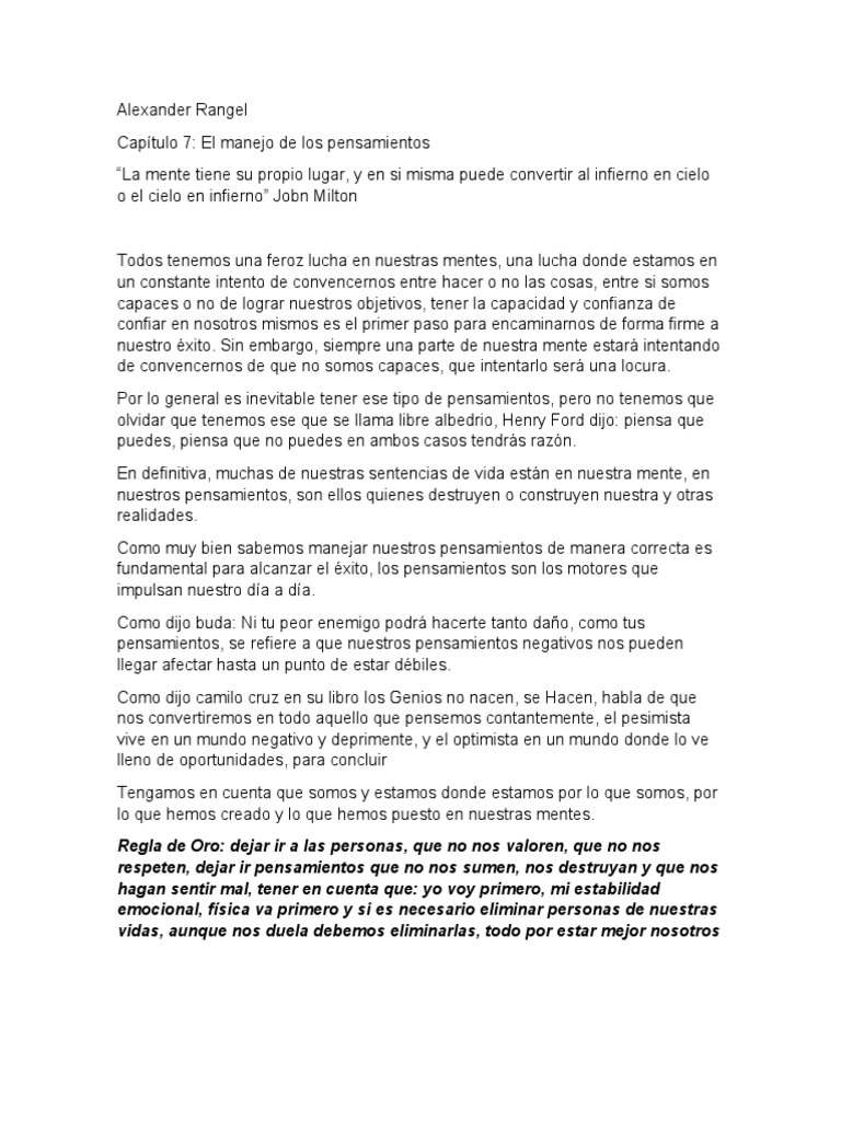 Alexander Rangel cap7 | PDF