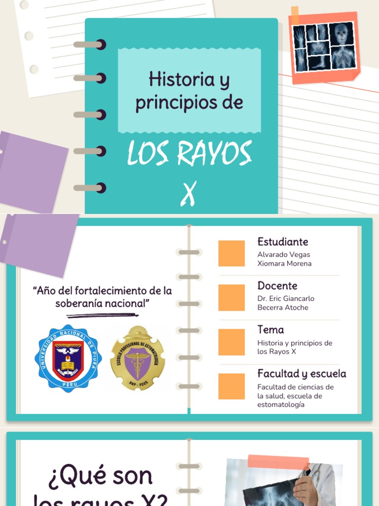 Historia y Principios de La Radiología | PDF | Rayo X | Radiología
