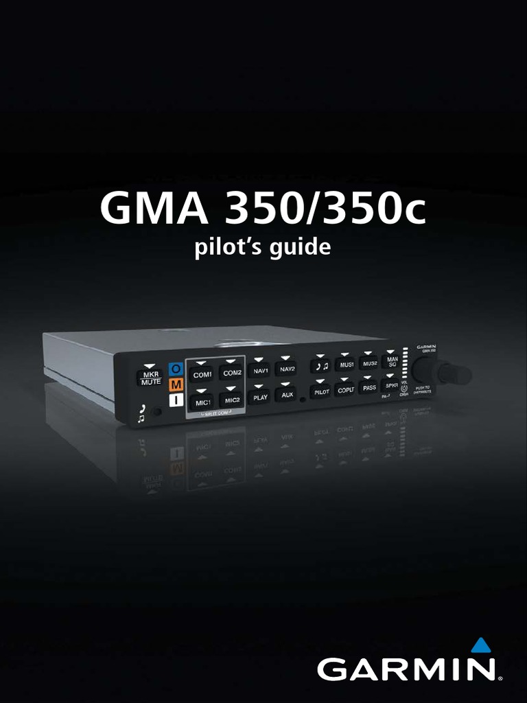 Garmin GMA 350-350C pilit´s guide | PDF | Headphones | Radio