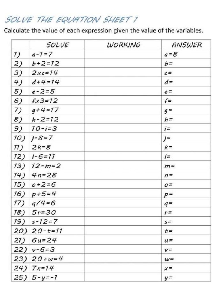 Algebra 4 | PDF